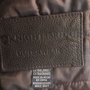 Knightsbridge | Jackets & Coats | Mens Knightsbridge Genuine Leather ...